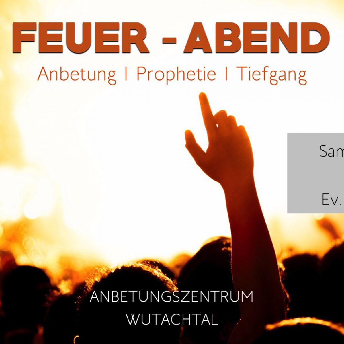 FEUER-ABEND am Samstag, 19. Oktober – Evangelische Kirchengemeinde Wutachtal